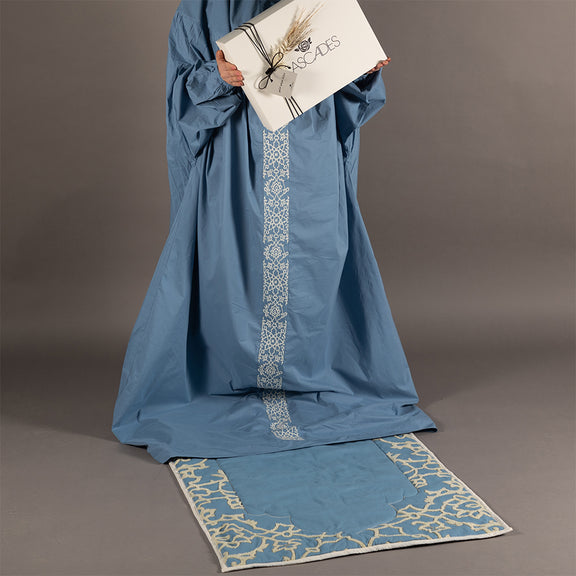 Premium islamic prayer set - blue &VerticalLine; Cascades Kuwait