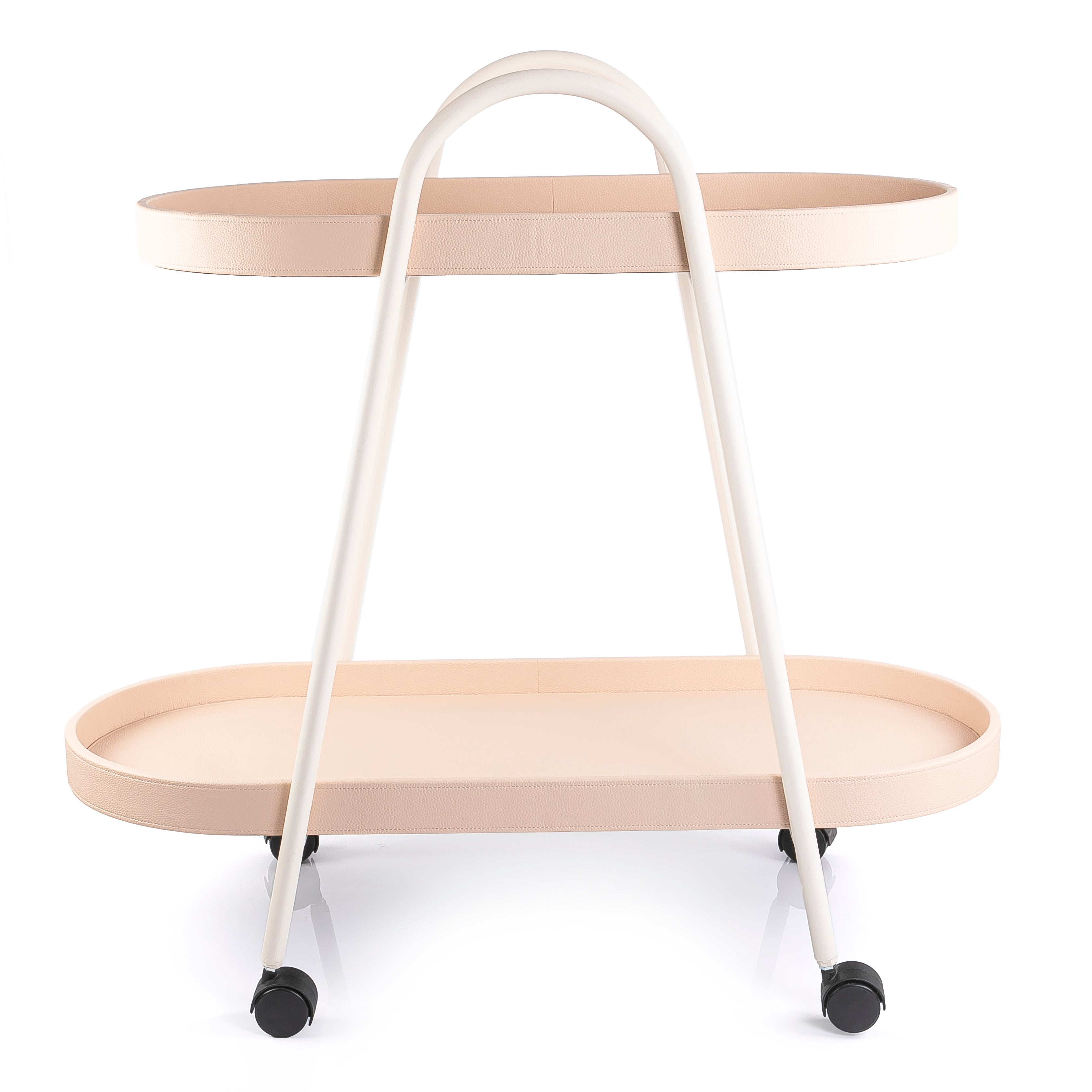 Metal and leather trolley &VerticalLine; Cascades Kuwait