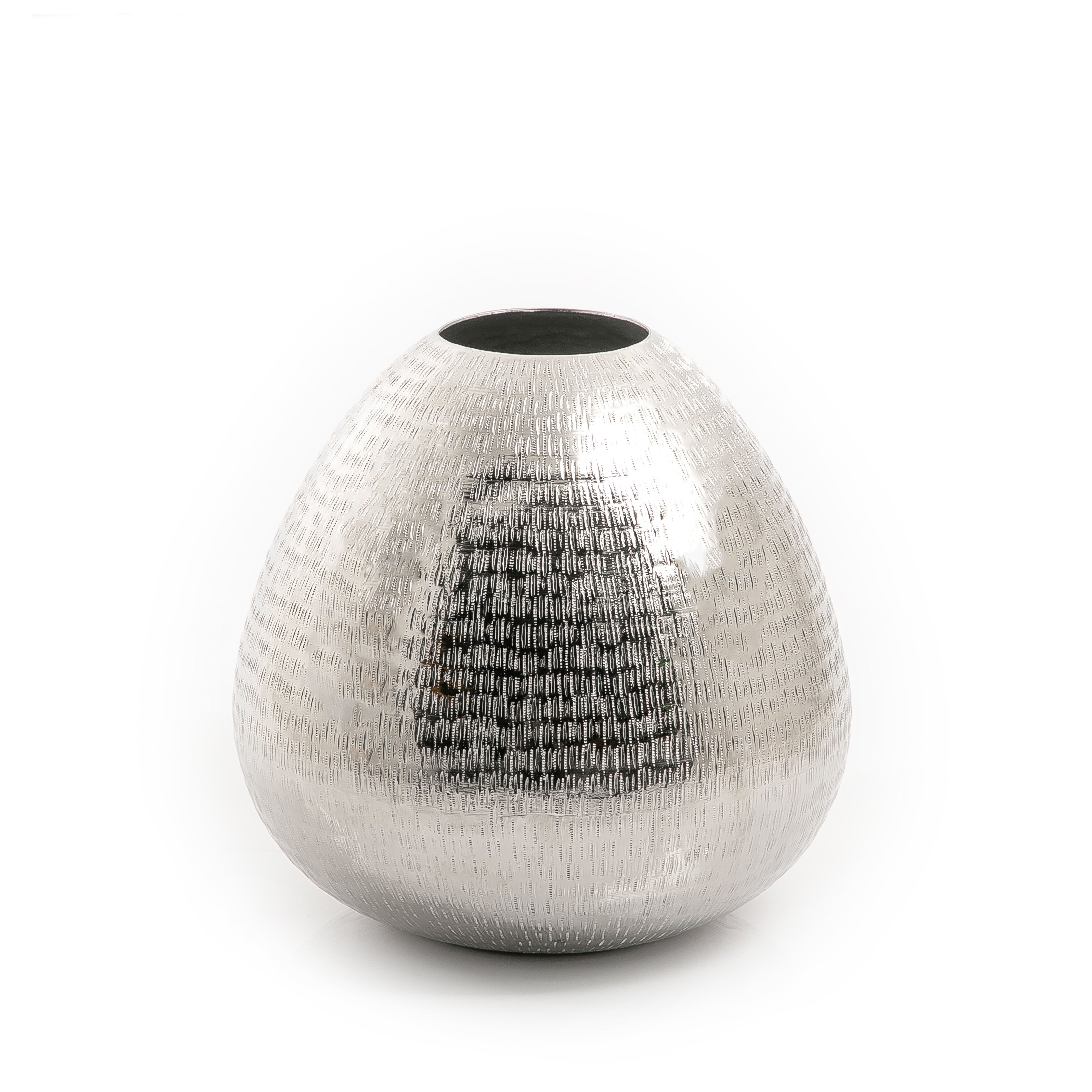 Silver Metal Vase &VerticalLine; كاسكيدز الكويت