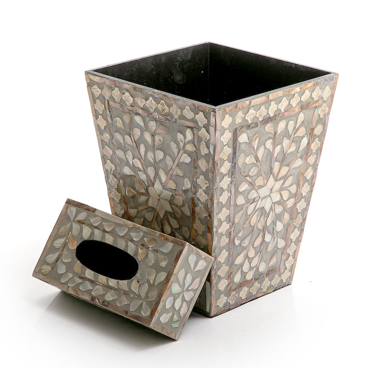 Brown Vitnami Mop Basket And Tissue Box Set &VerticalLine; Cascades Kuwait