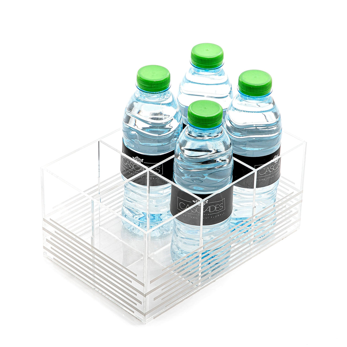 Acrylic box for small water bottles – CASCADES