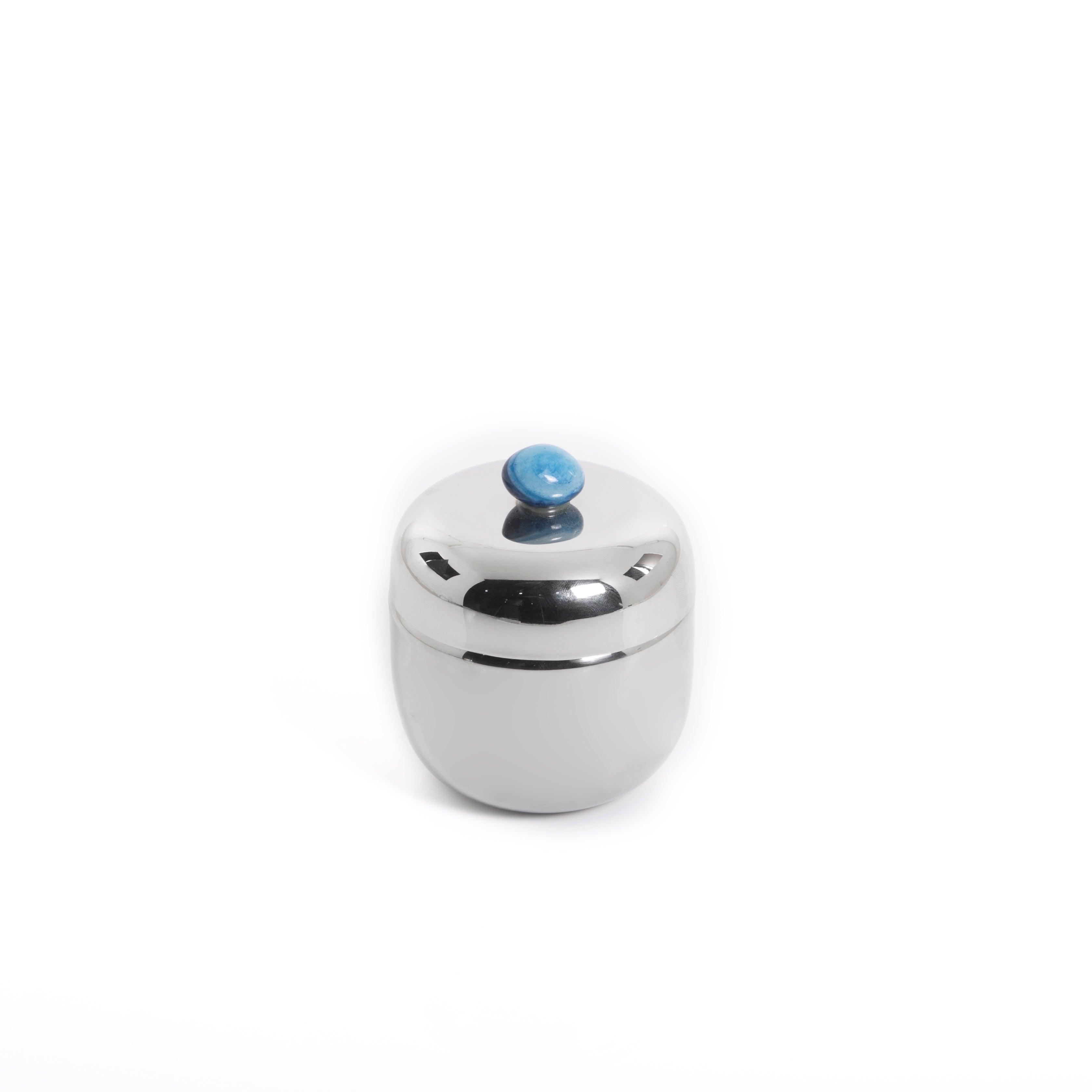 Metal jar with cover – CASCADES